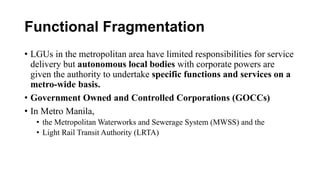 Metro Governance : Models & Variations. | PPT