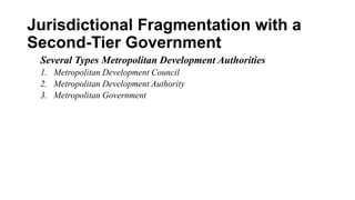 Metro Governance : Models & Variations. | PPT