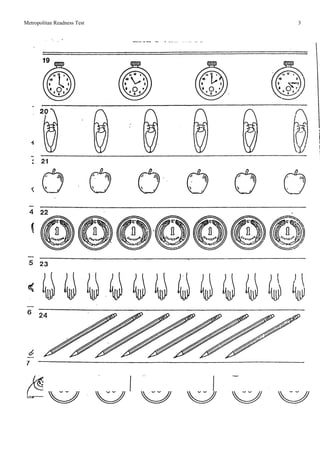 Metropolitan readness tests | DOC