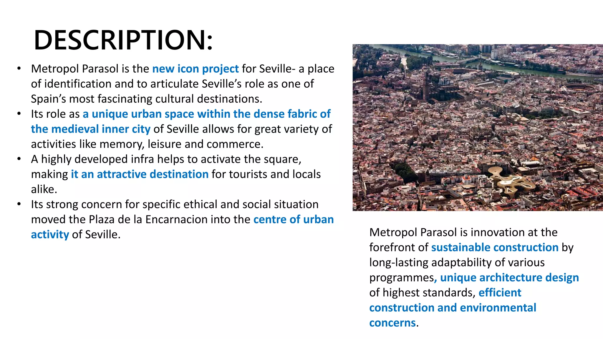 Case Study: Metropol Parasol, Seville (Spain) | PPTX