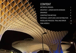 Metropol Parasol Surface Structure Design Report | PDF