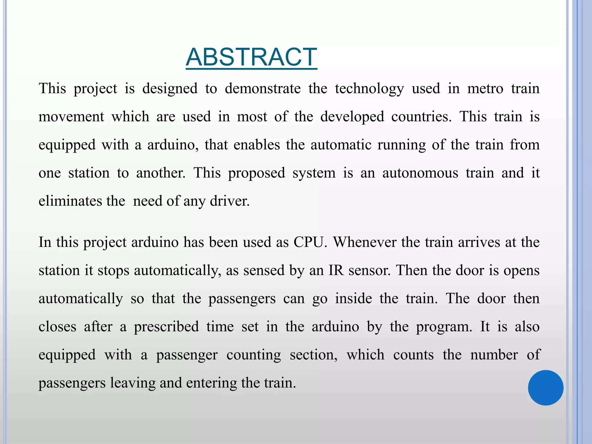 Arduino Based Collision Prevention Warning System | PPT Arduino Based Collision Prevention Warning System | PPT