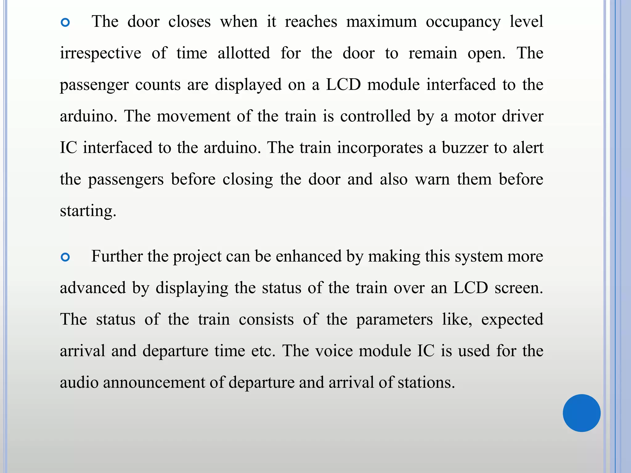 Arduino Based Collision Prevention Warning System Ppt 