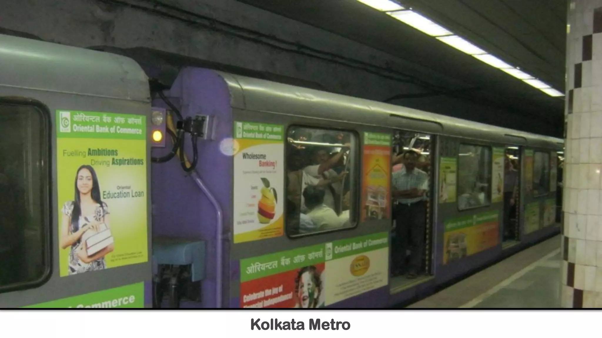 Metro Rail Advertising Across India - Metro Train Branding | PDF