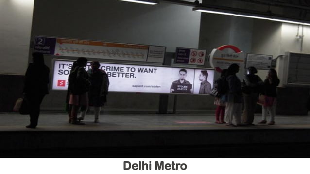 Metro Rail Advertising Across India - Metro Train Branding | PPT