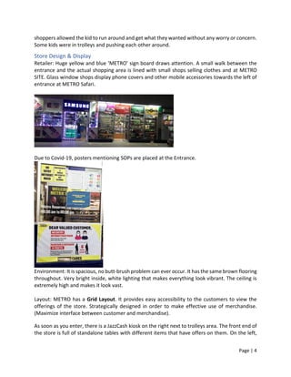 Metro Retail Report | PDF