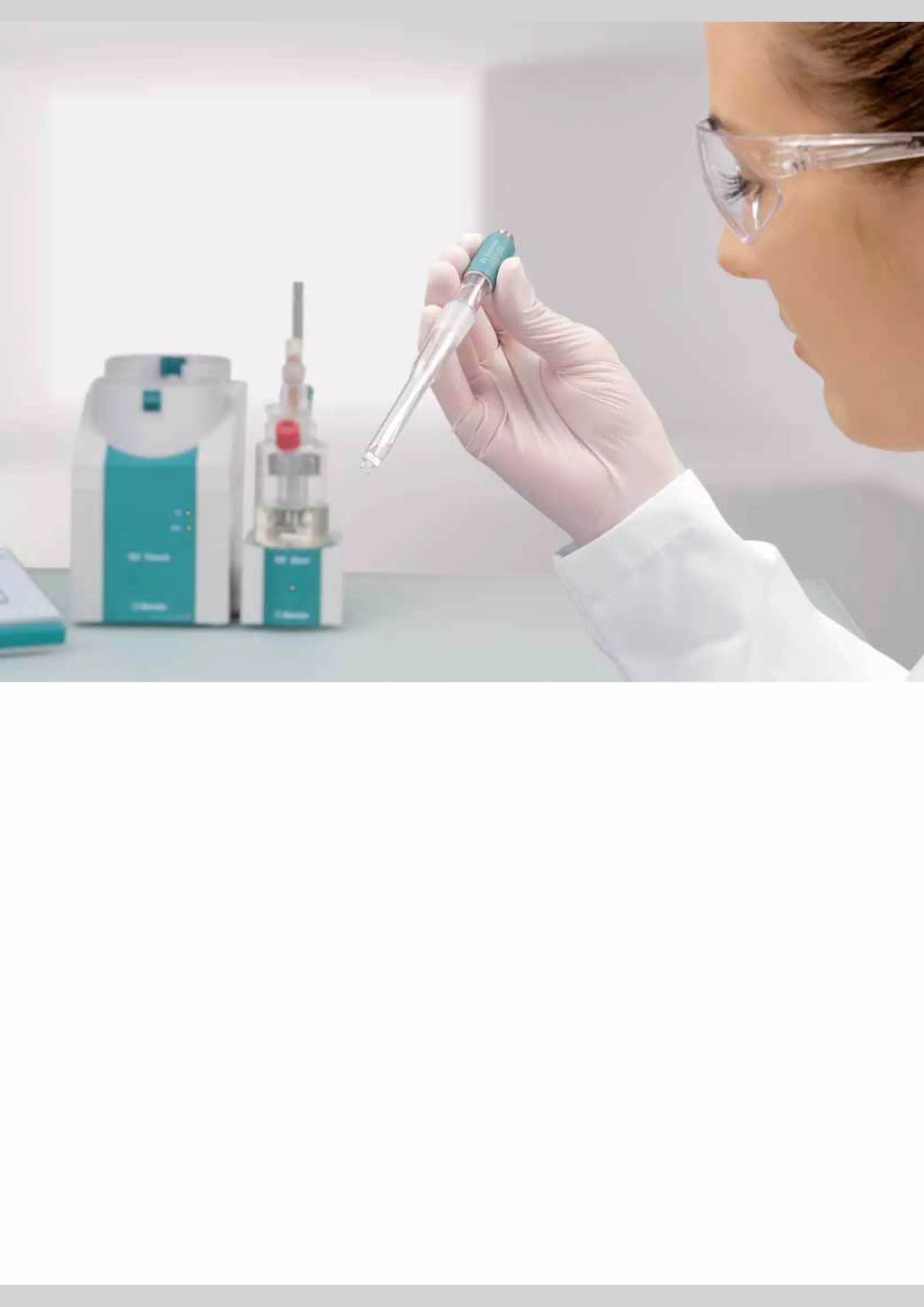 Metrosensor: electrodes from Metrohm | PDF