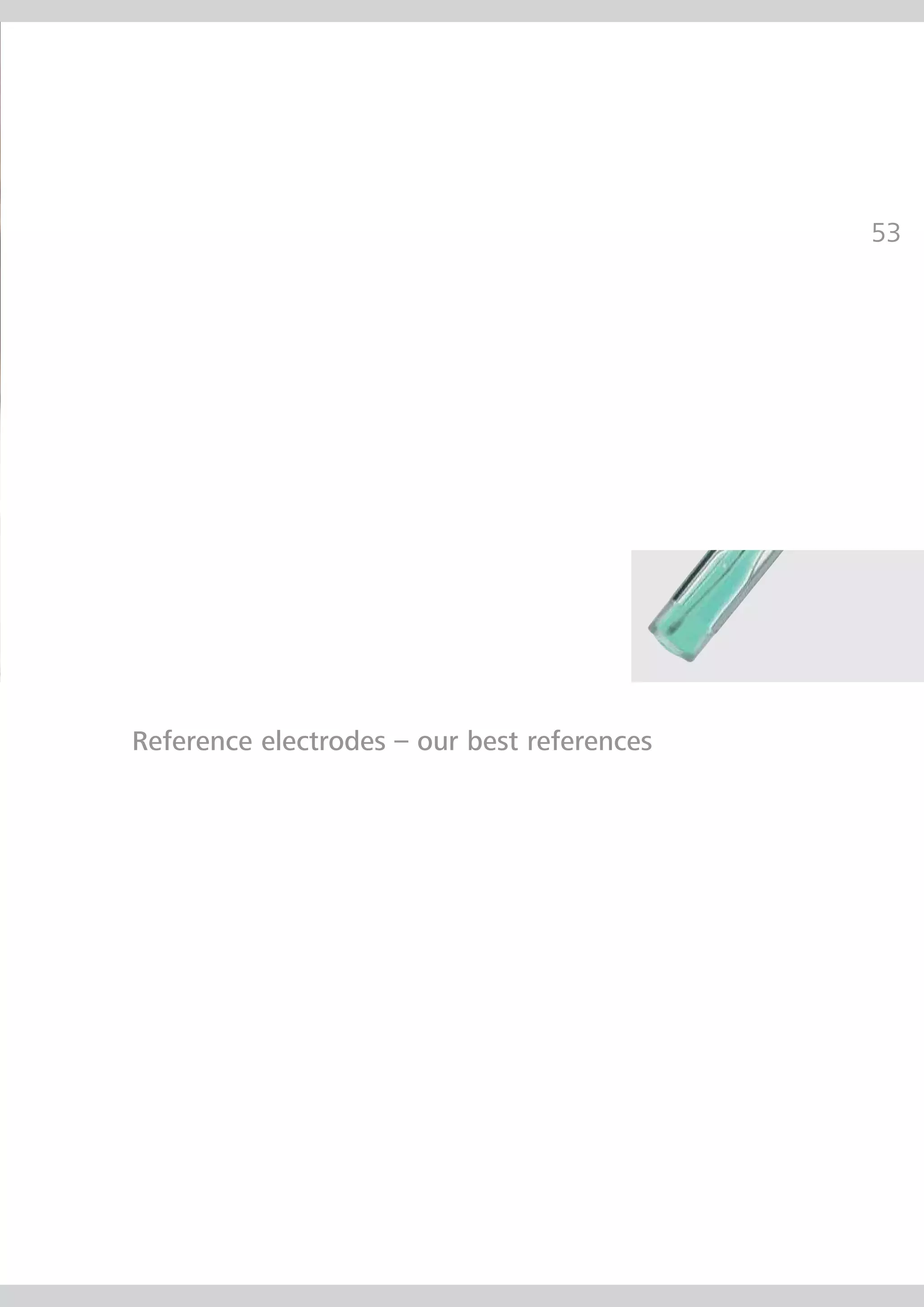 Metrosensor: electrodes from Metrohm | PDF
