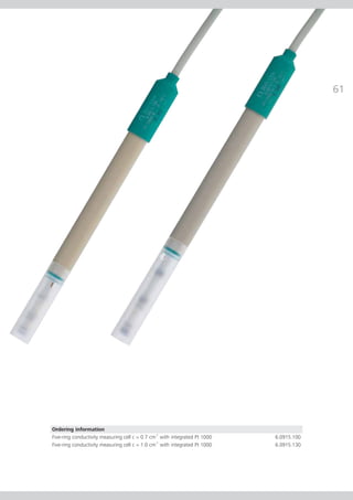 Metrosensor: electrodes from Metrohm | PDF