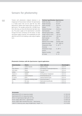 Metrosensor: electrodes from Metrohm | PDF