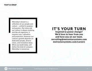 2020 MetroStar Systems Culture Guide | PDF