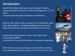 metro station planning ar.ravi sankar alumni(auce architecture) | PPTX