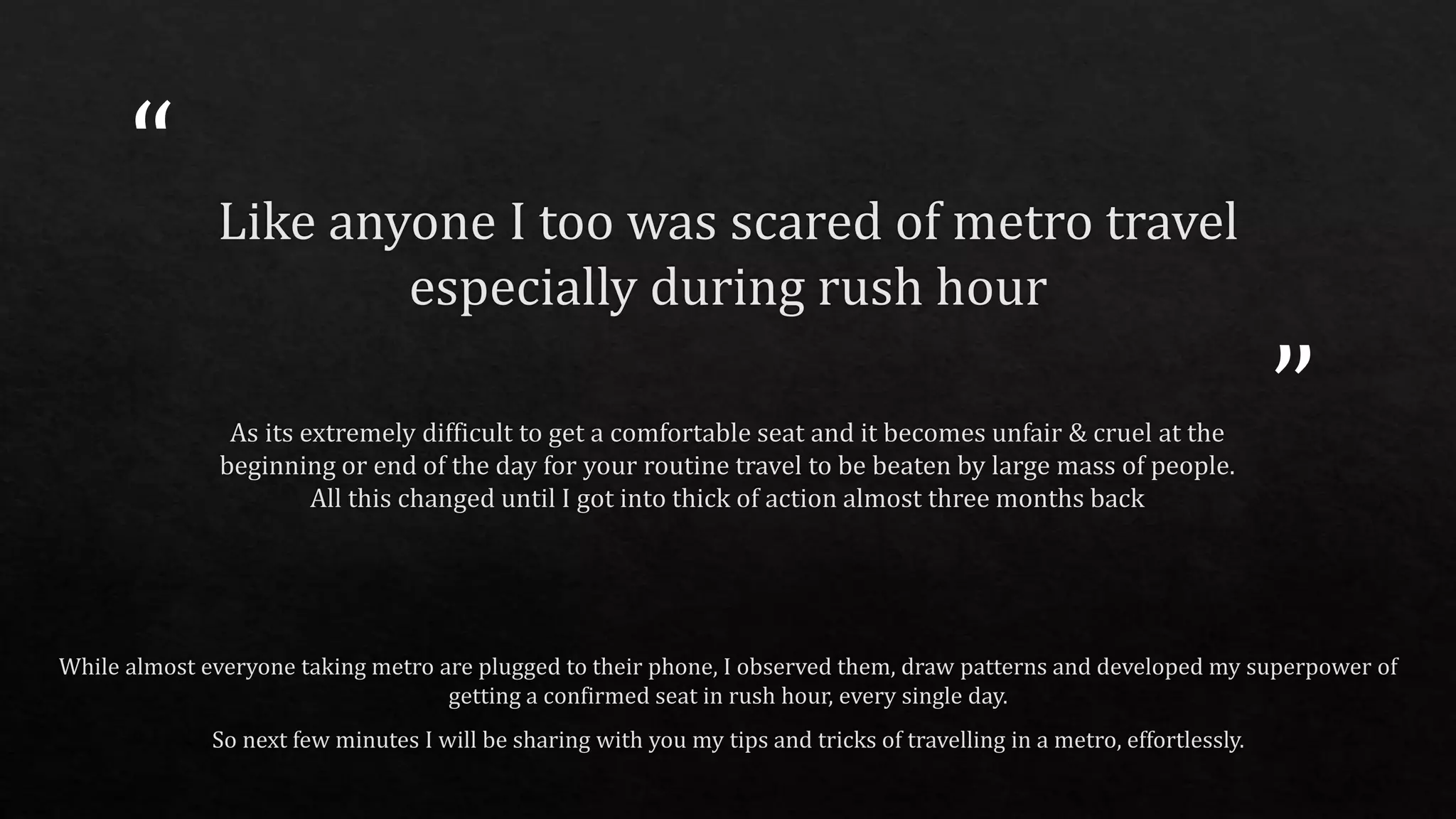METRO-MAN SUPER-POWERS | PPTX