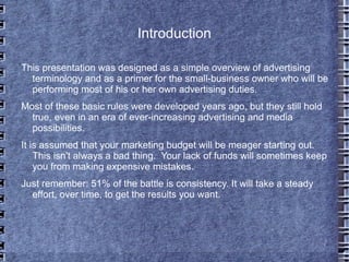 Kizer Incorporated | Marketing Basics 101 | Bill Kizer | PPT