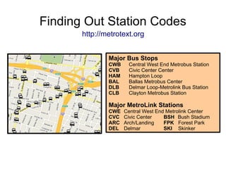 Metrotext presentation | PPT