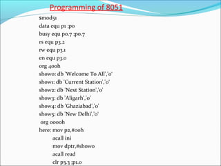 Metro train prototype | PPT