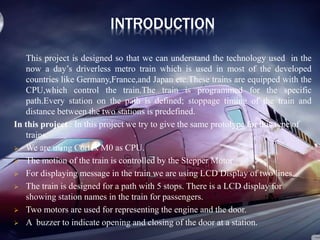 Metro train prototype | PPT