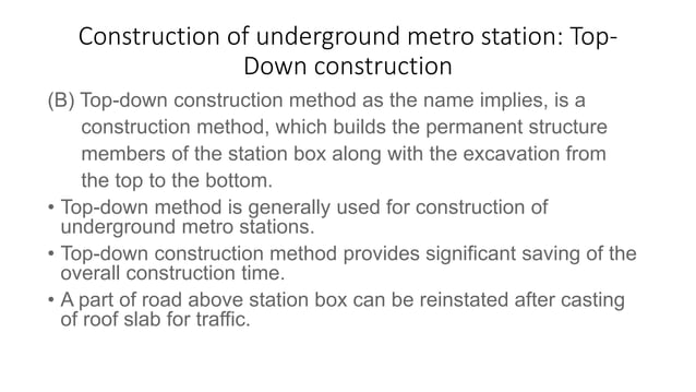 Metro Underground civil structures and track structures AR.pdf | Civil ...
