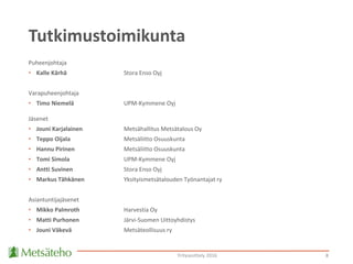 Metsateho yritysesittely 2016 | PDF