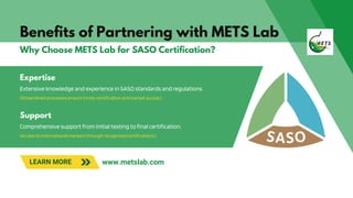 METS Lab SASO Certificate Services in Dubai.pdf
