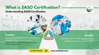METS Lab SASO Certificate Services in Dubai.pdf