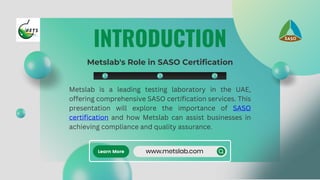 MetsLab's Comprehensive SASO Certification Services.pdf
