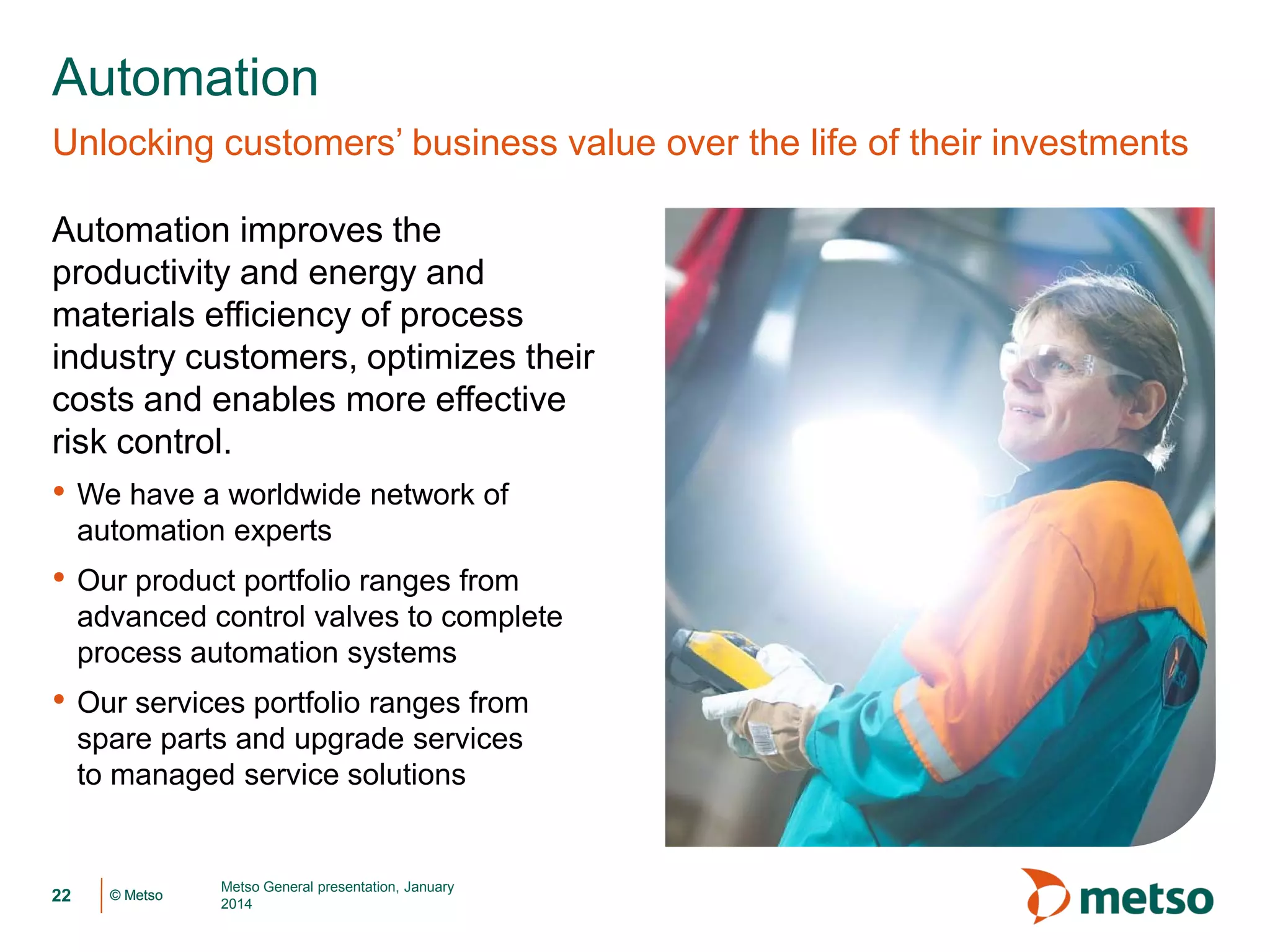 Metso General presentation 2014 | PDF