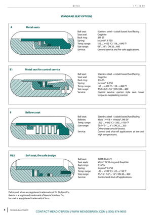 Metso Neles T5 Series Top Entry Rotary Ball Valves | PDF
