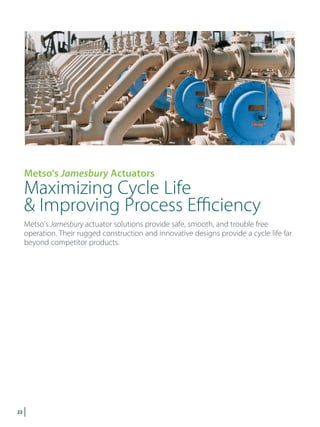 Metso - Valve and Actuator Solutions | PDF | Sports Equipment | Sports