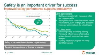 Metso Financial Statements Review 2016 | PPT