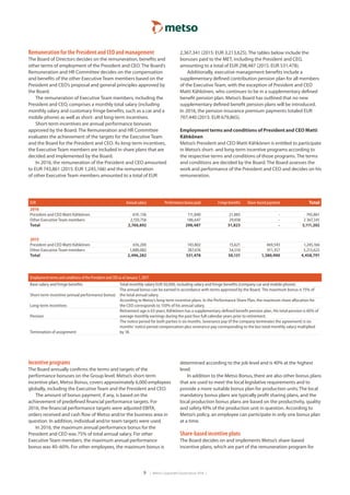 Metso Corporate Governance Statement 2016 | PDF