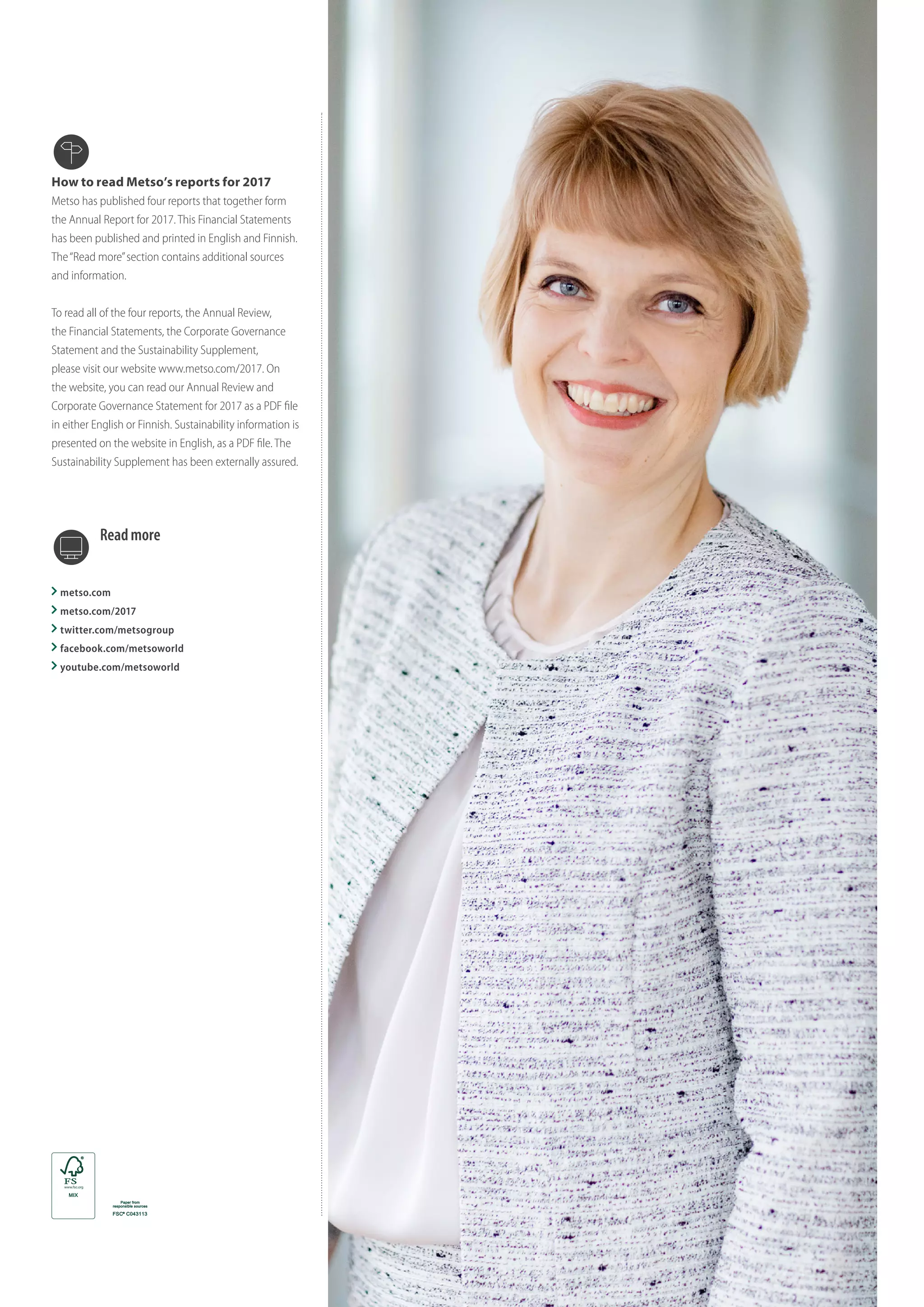 Metso Financial Statements 2017 | PDF