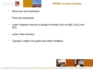 HPGR and Iron Ore Processing | PDF