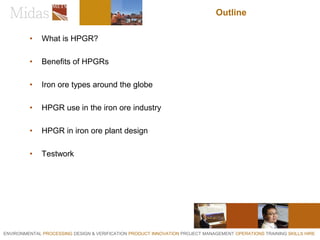 HPGR and Iron Ore Processing | PDF