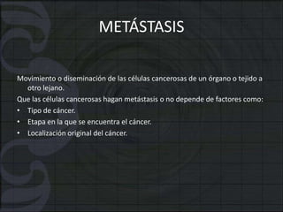 MetáStasis, | PPTX