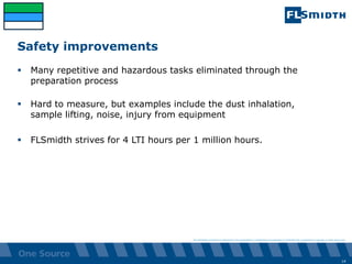The role of robotic innovation in ore characterization, mineralogy and geometallurgy - Mette ...