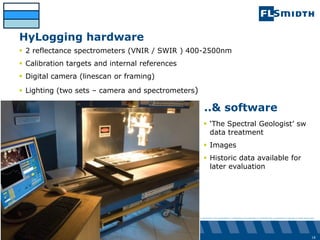 The role of robotic innovation in ore characterization, mineralogy and geometallurgy - Mette ...