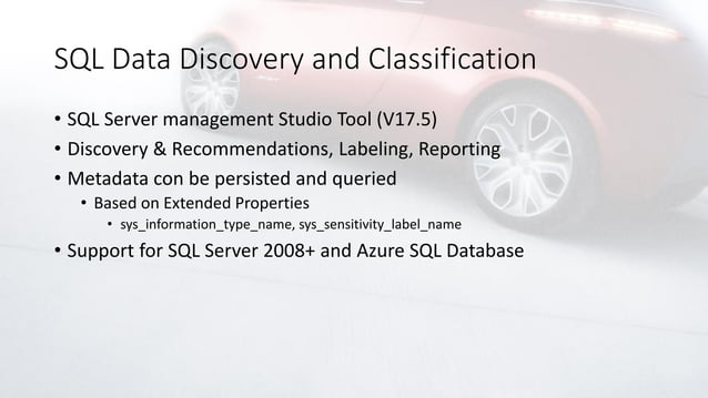Mettere in sicurezza ambienti sql server | PPT