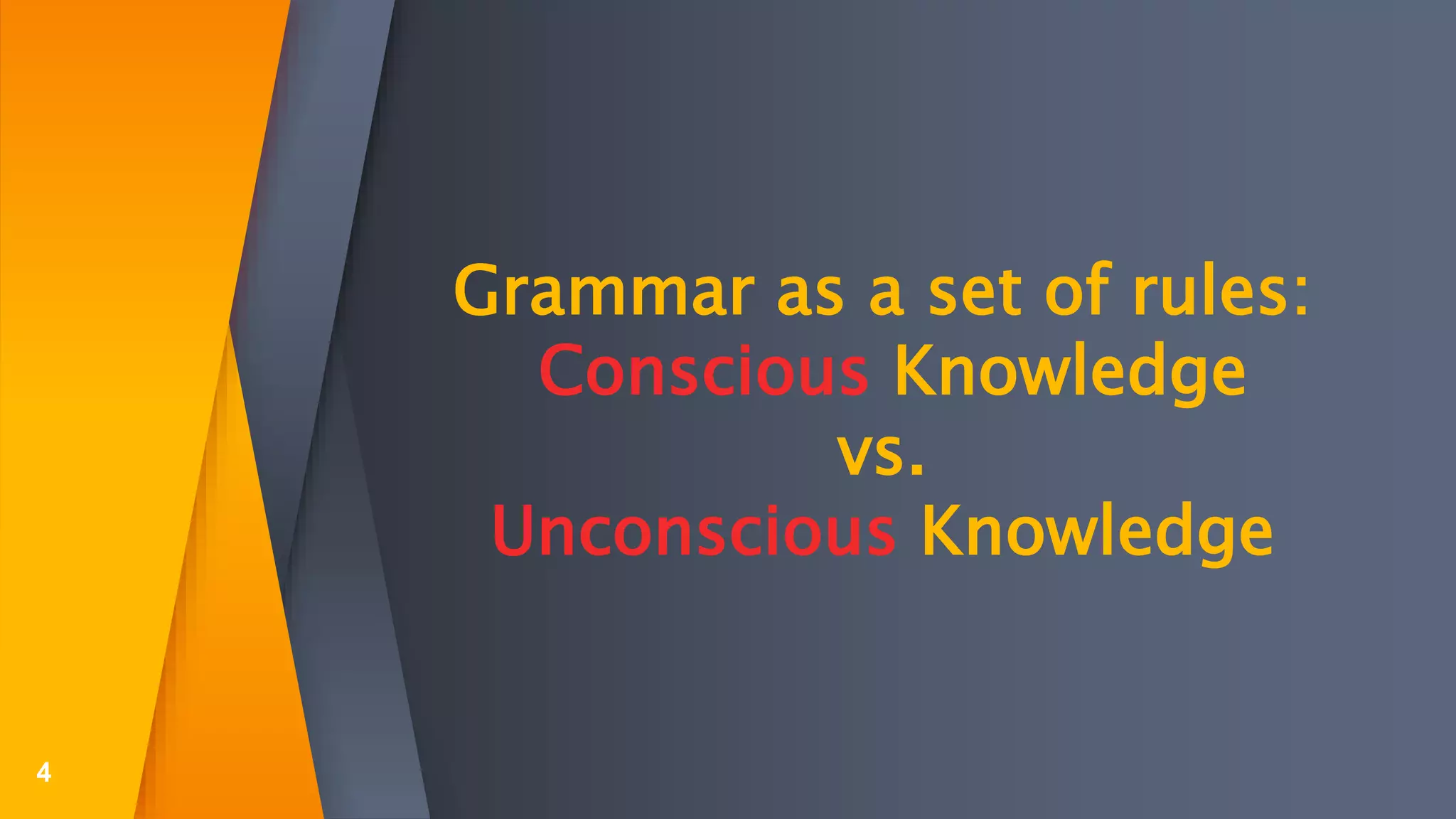 Meeting # 02 Traditional Grammar | PPSX