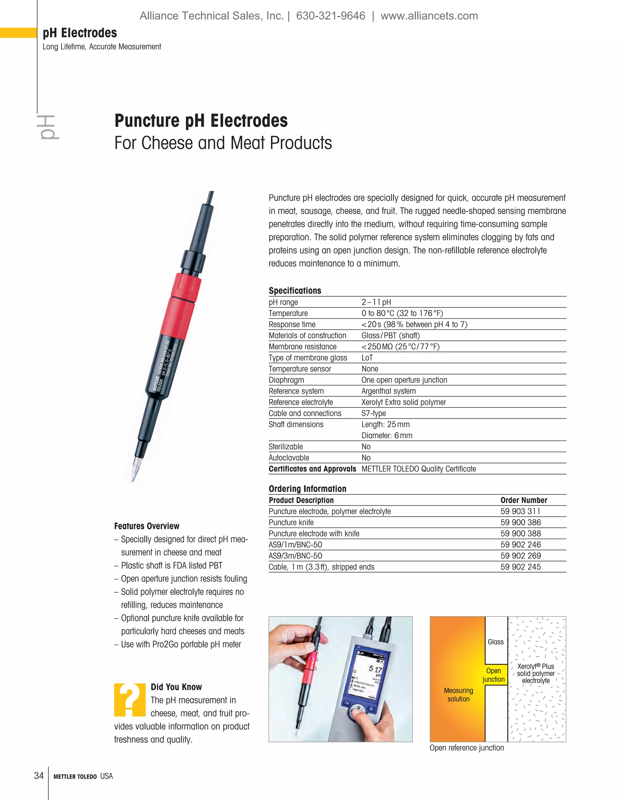 Mettler Toledo Process Analytics Catalog 2018-2019 | PDF