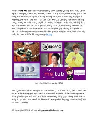 METUB Network Review | PDF