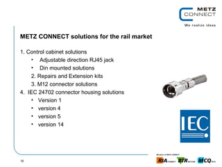 Railroad Industry Connectivity Solutions | PPT