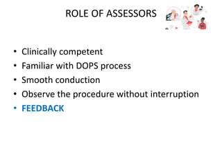 WORKPLACE BASED ASSESSMENT-DIRECTLY OBSERVED PROCEDURAL SKILLS | PPTX