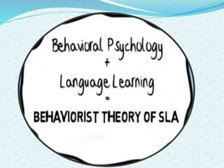 behaviorism theory of language learning | PPT
