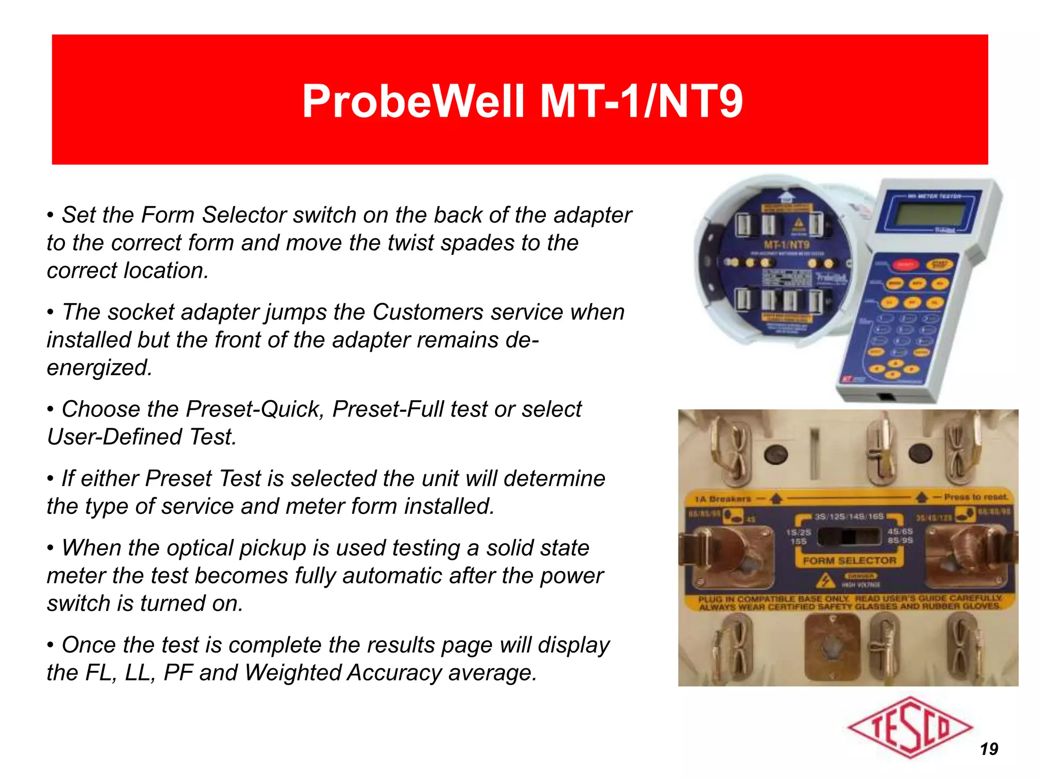 Field Verification: Test Equipment and Best Practices | PPTX