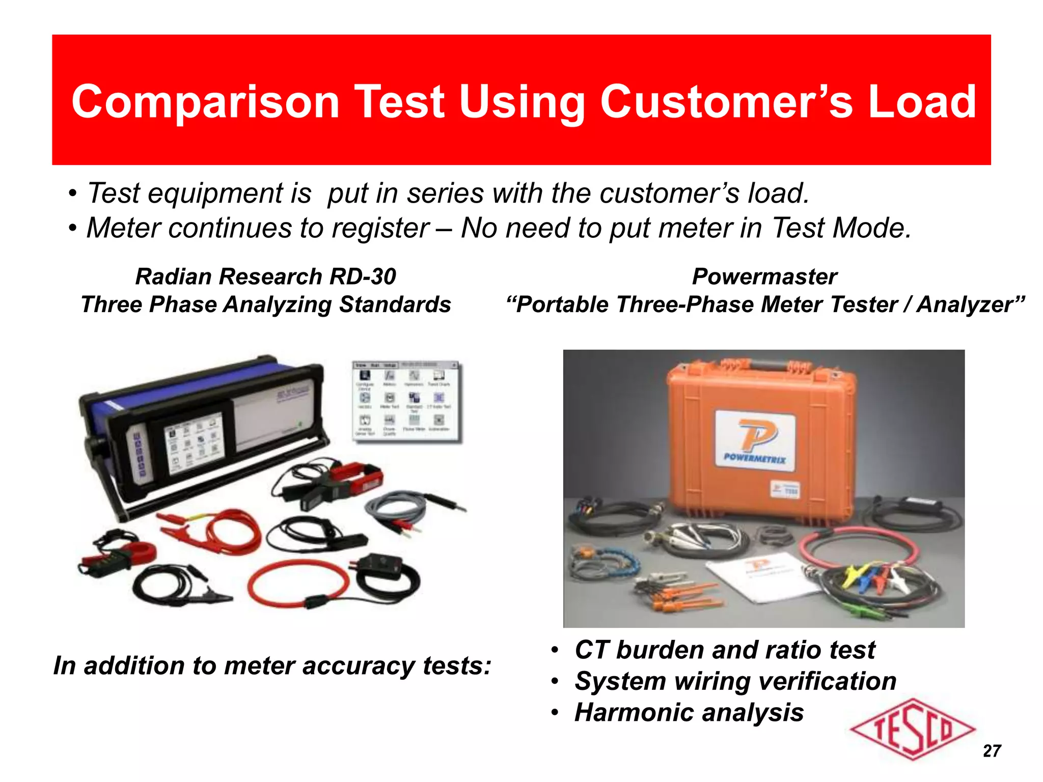 Field Verification: Test Equipment and Best Practices | PPTX