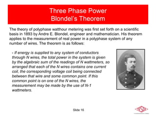 Hands-On Transformer Rated Polyphase Meter Testing | PPT