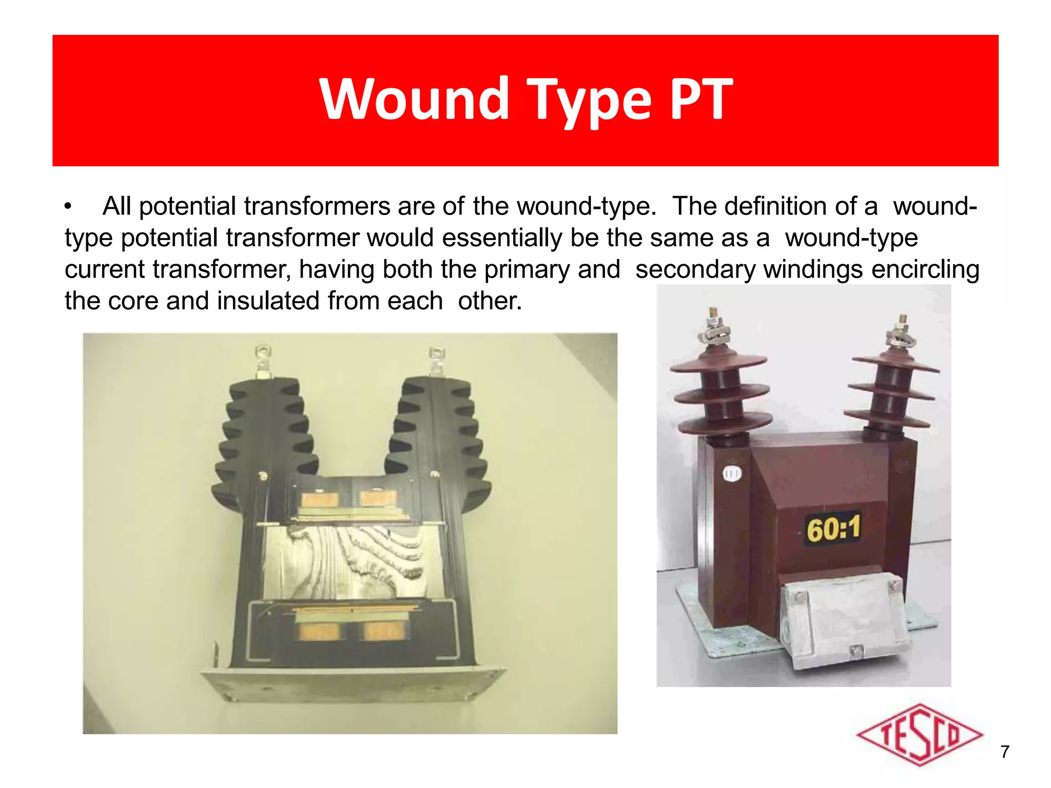 Introduction to CTs and PTs | PPTX