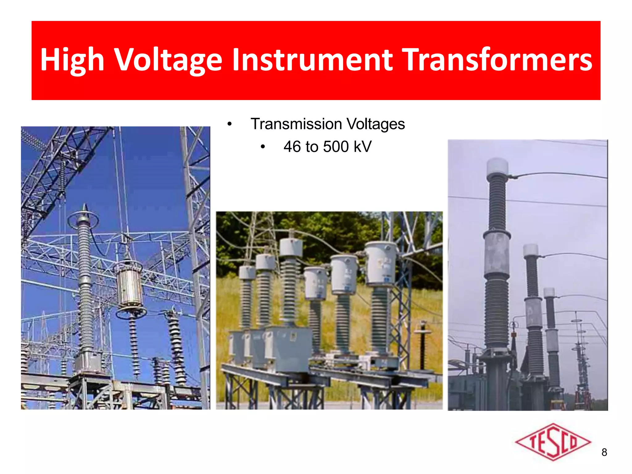 Introduction to CTs and PTs | PPTX