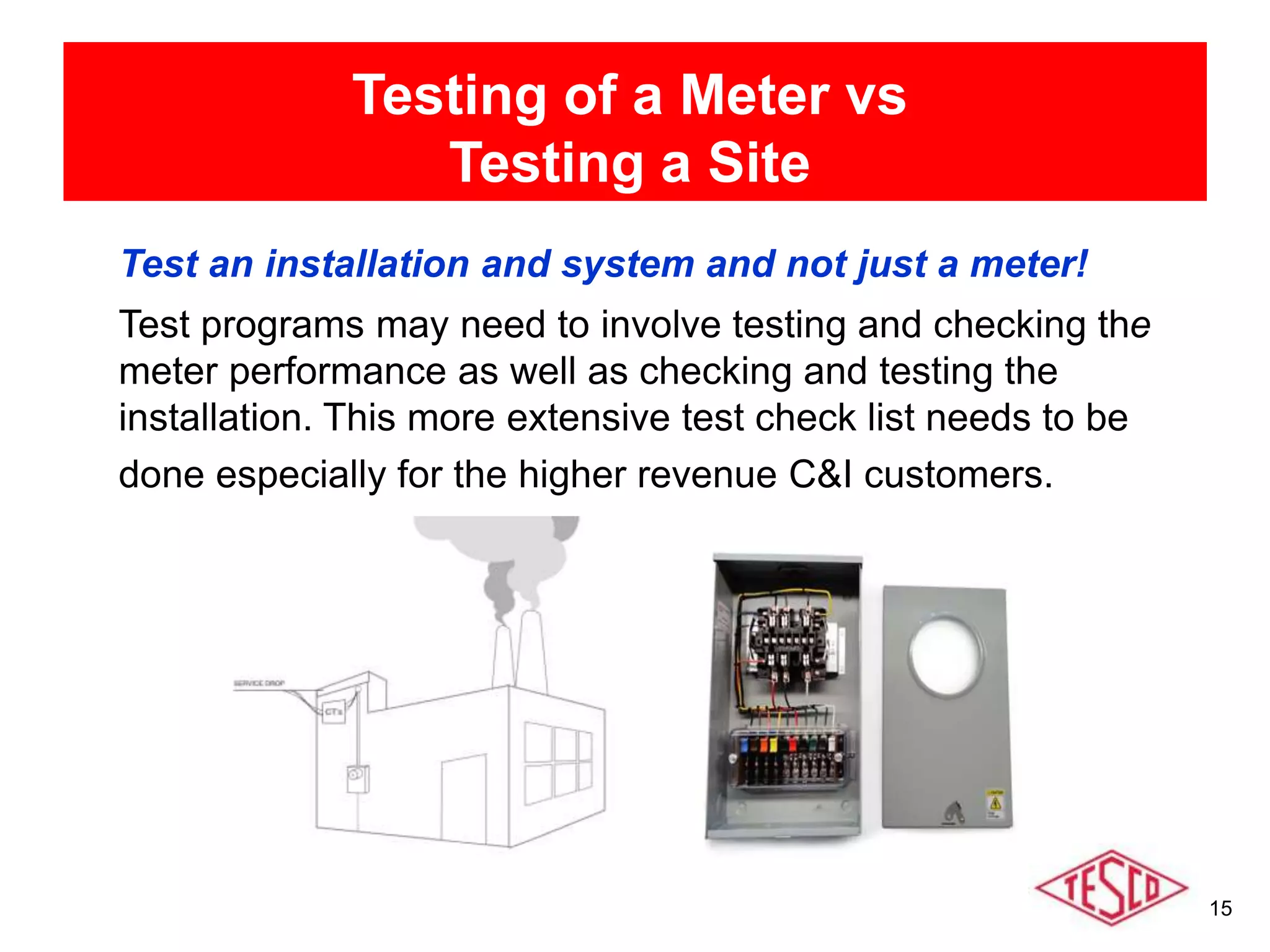 Introduction to Meter Testing | PPT